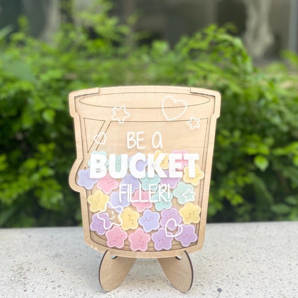 Bucket Filler Reward Chart - Etsy
