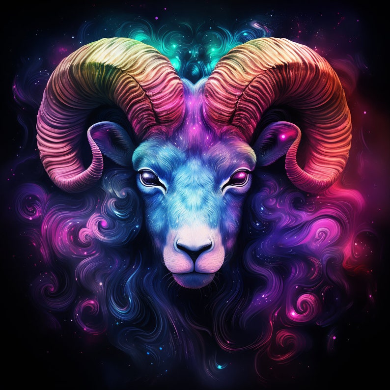 Aries 12 Zodiac Sign T Shirt, Mugs, Canvas, Wallpaper, Tumblers, Posters, Postcards Design ...