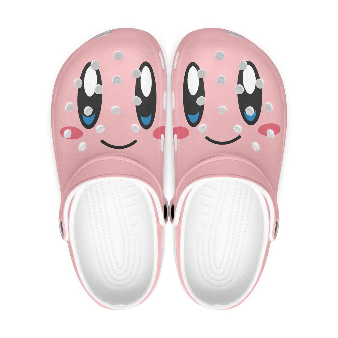 Kirby Clogs Looks Like Crocs Shoes Slippers Flip Flops. - Etsy