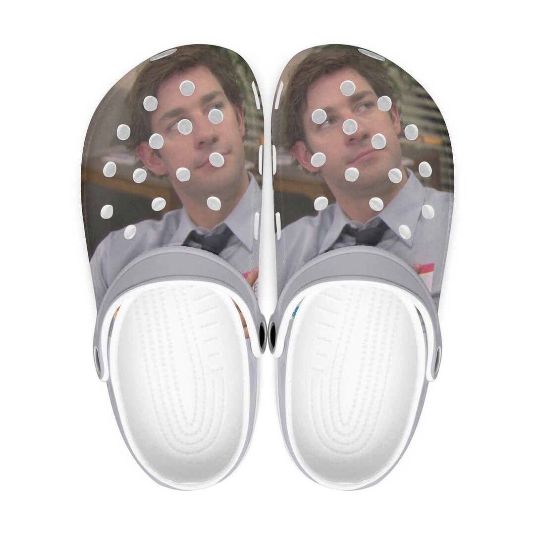 The Office Clogs Jim Looks Like Crocs Shoes Slippers Flip - Etsy