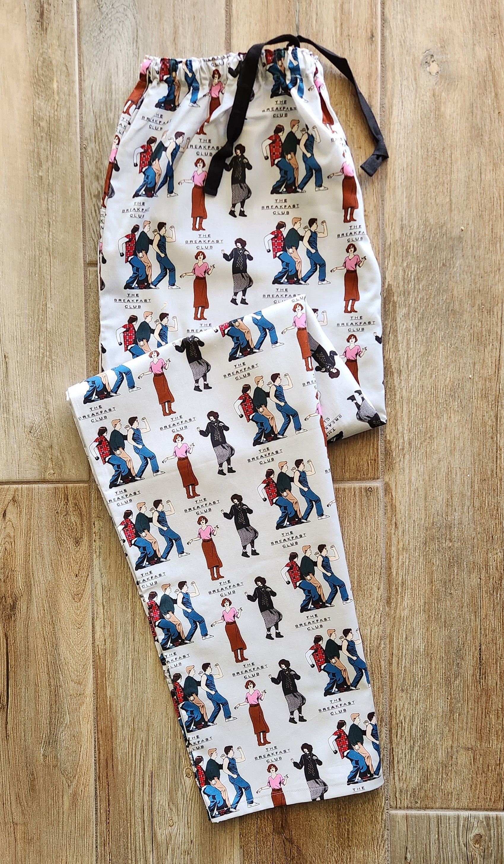 Breakfast Club Pajama Pants 80s Pajamas Bottoms Nostalgia Retro Pajamas ...