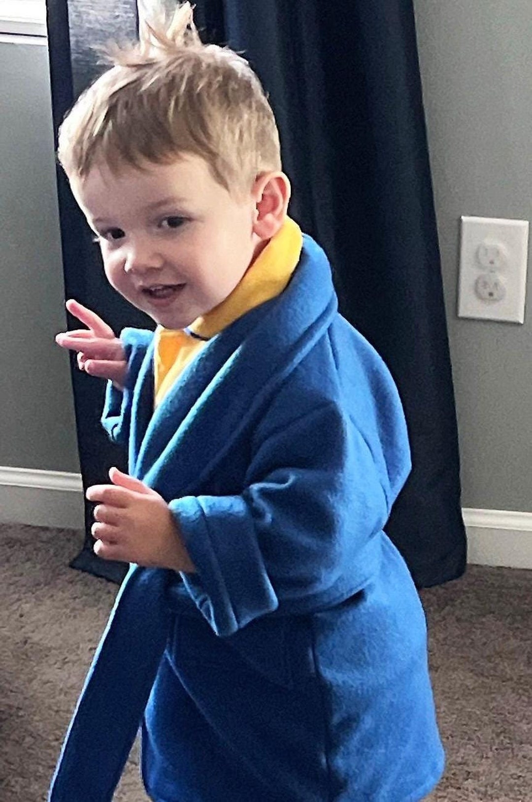 Polar Express Robe-children's Fleece Bathrobe-polar Express Pajamas ...