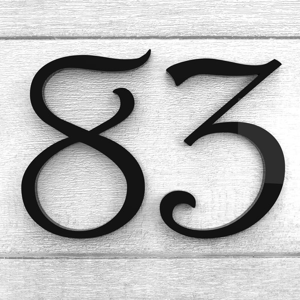 Lake House Numbers - Etsy