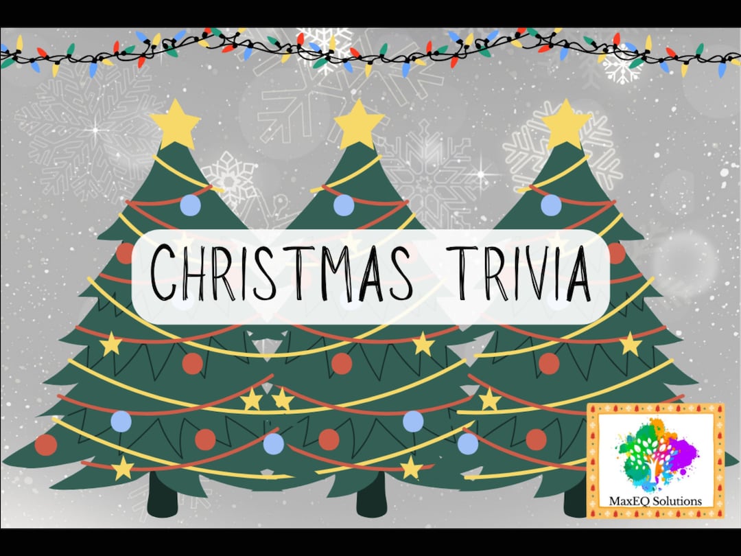 Ultimate Christmas Trivia Game: Festive Fun for Family & - Etsy UK