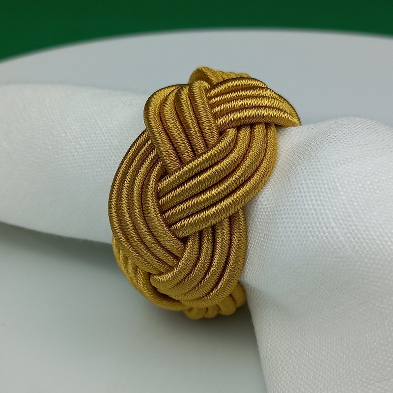 Gold Napkin Rings - Etsy