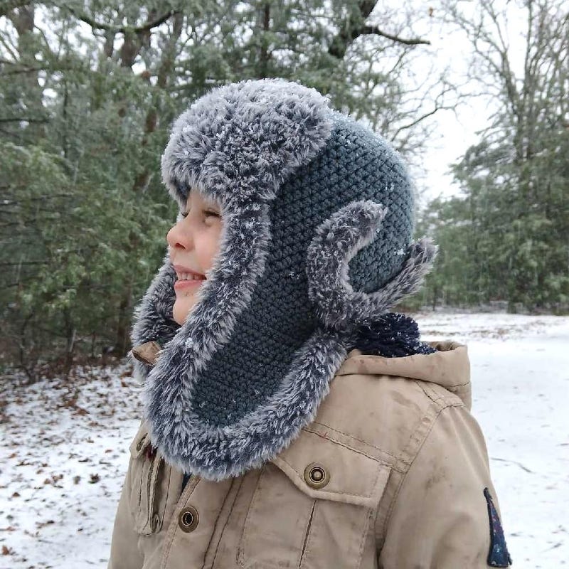Crochet Trapper Hat Baby - Etsy