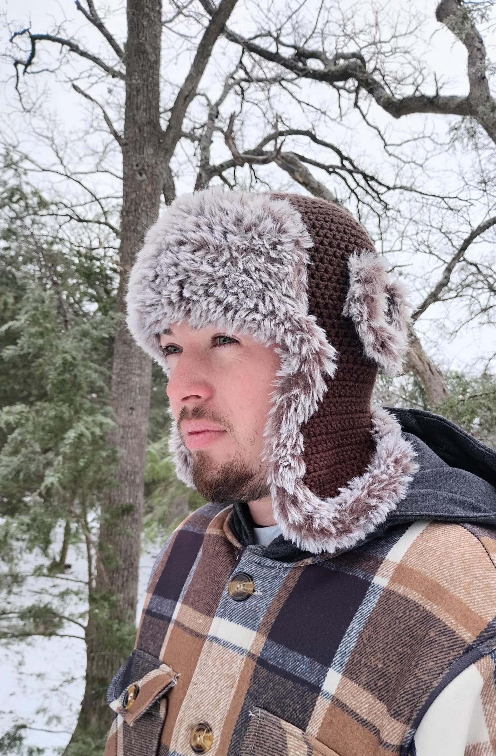 Trapper Hat Crochet Pattern / DIY Beanie / Winter Hat PDF / 3 Sizes - Etsy