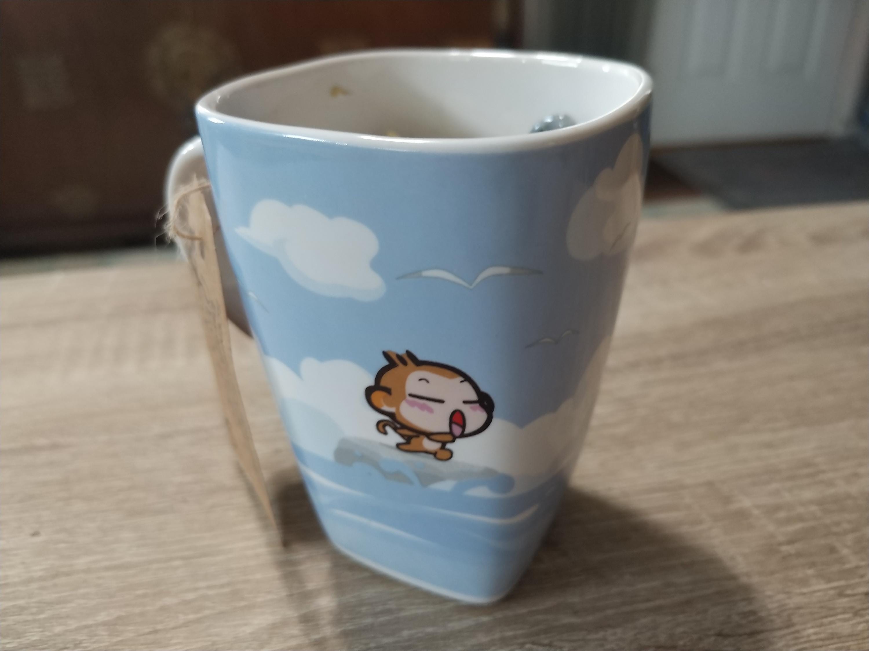 YOYO CICI MONKEY Cartoon Kawaii Soy Candle Mug With Gemstones, Charm ...