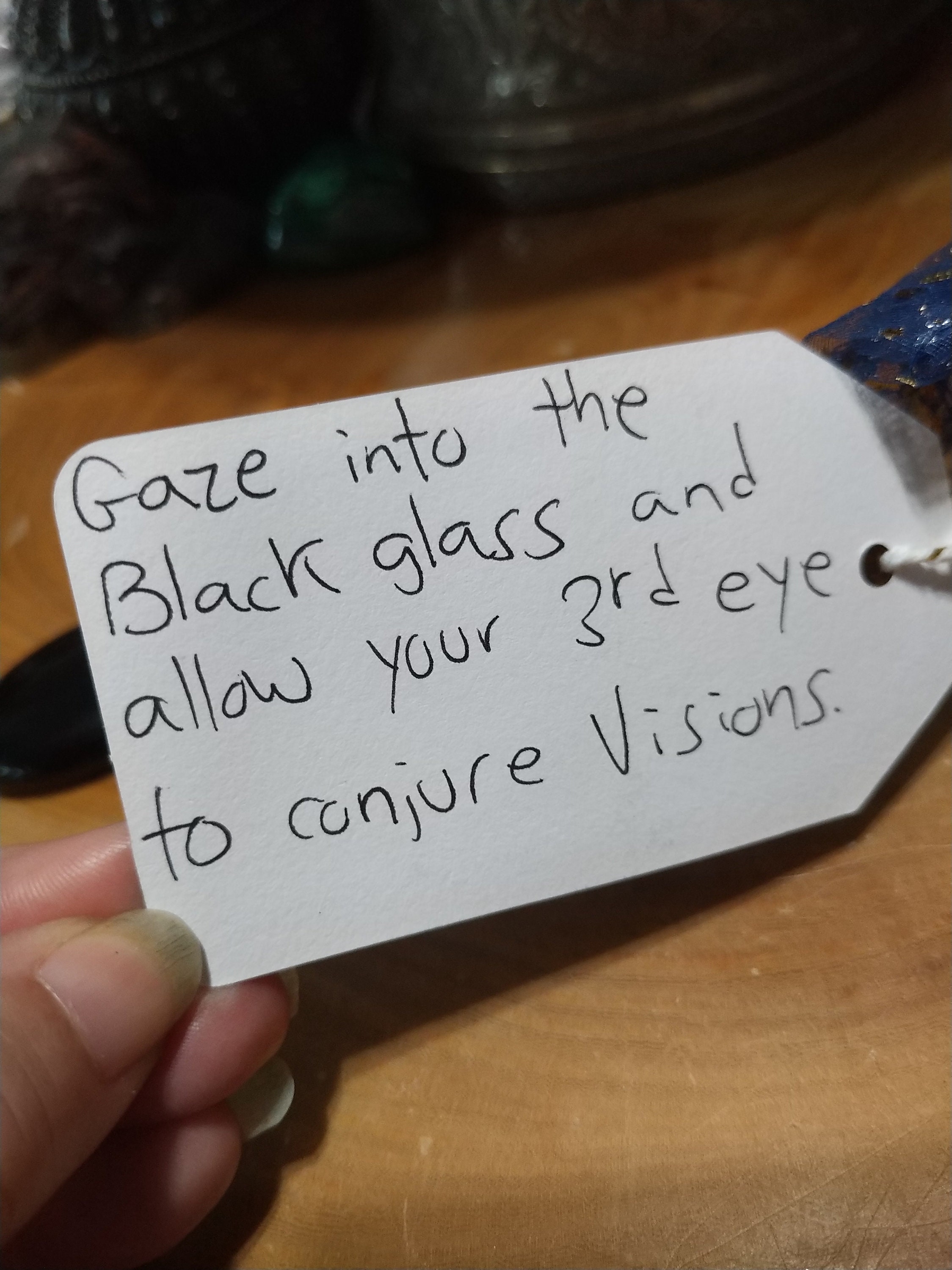 Pocket Scrying Glass for Personal Moments of Mindfulness and Meditation ...