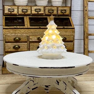 Miniature ceramic Tree Light Dollhouse 1:12 Decor - Etsy