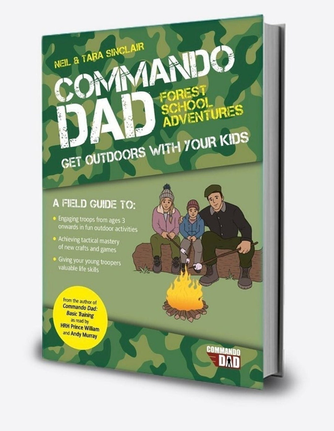 Signed Copy of Commando Dad Forest School Adventures - Etsy