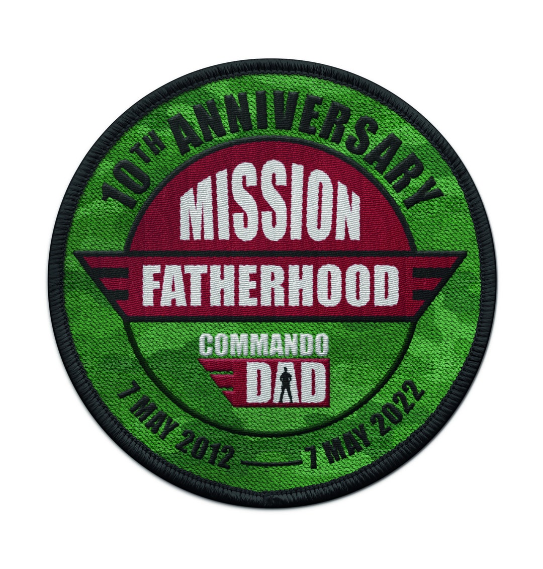 Commando Dad Anniversary Patches - Etsy