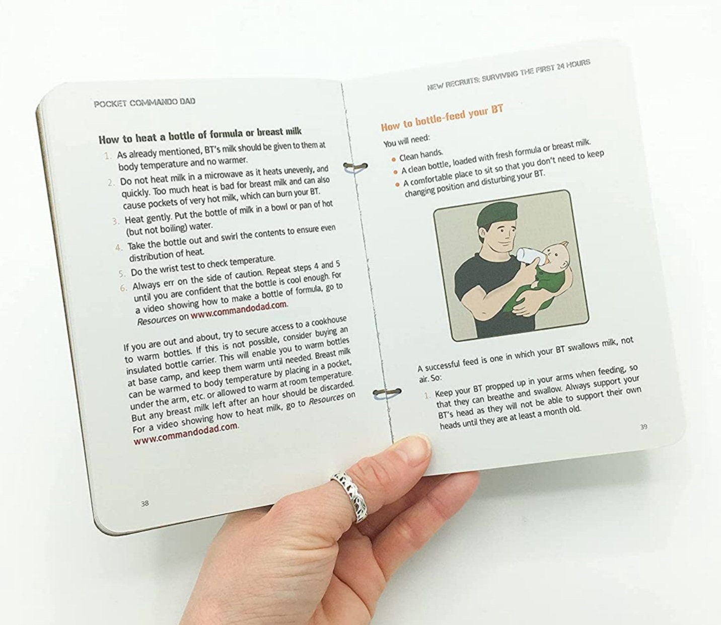 Pocket Commando Dad - This Little Book Will Help You With the First 12 ...