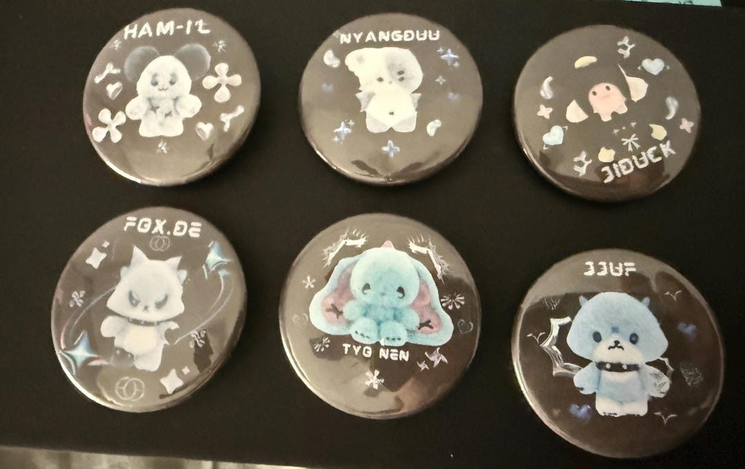 Xdinary Monsters Buttons - Etsy