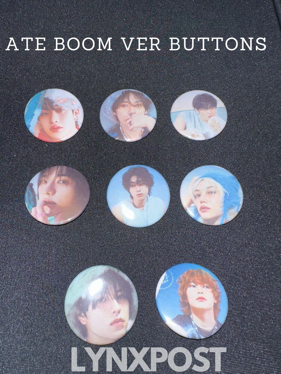 SKZ ATE Boom Ver Buttons - Etsy