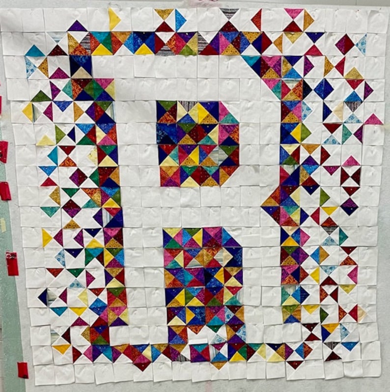 Letter R Quilt Pattern - Etsy