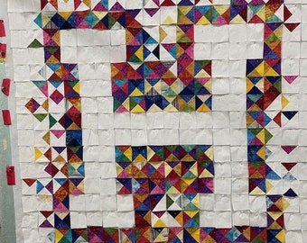Letter X Quilt Pattern - Etsy