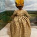 Beautiful Custom Historical Golden Embroidered 1780s “robe à L’anglaise ...