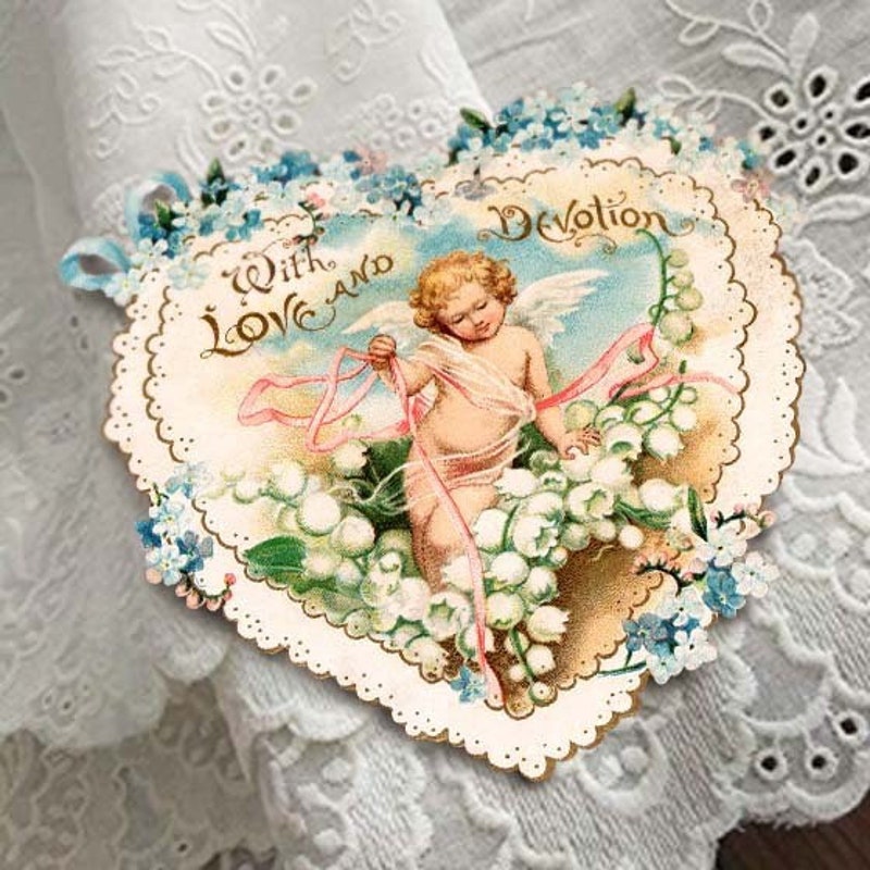 Victorian Valentines - Etsy