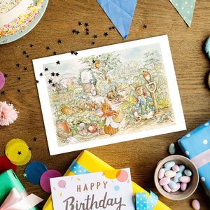 Peter Rabbit in Mr. Mcgregor's Garden Decor for Baby Shower, Digital ...