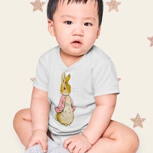 Flopsy Bunny, Pink Peter Rabbit PNG & JPEG Clip Art Graphic, Baby ...