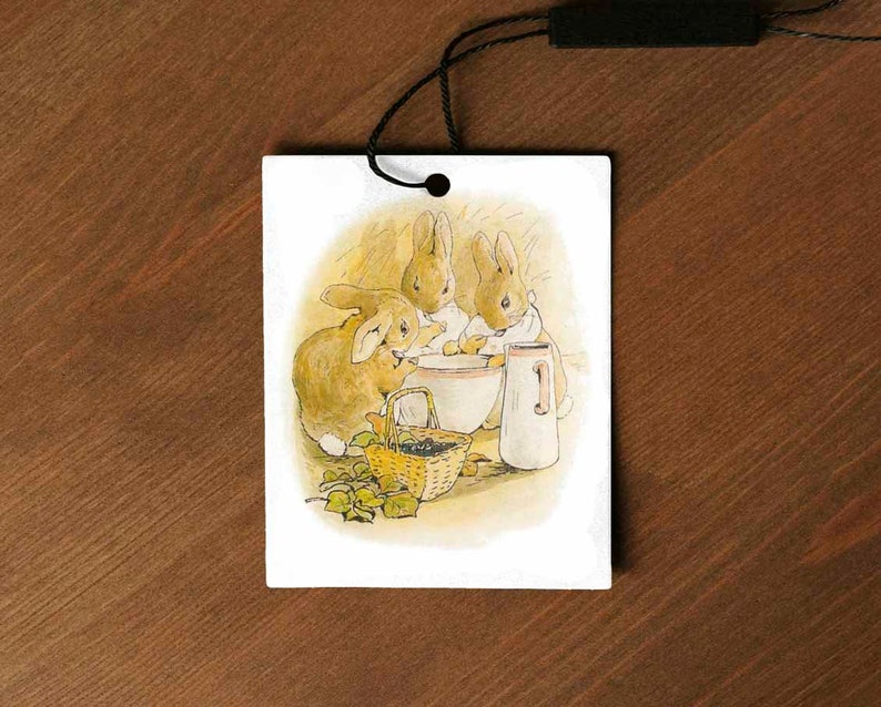 Peter Rabbit Printable Stickers Tags Labels Ephemera - Etsy