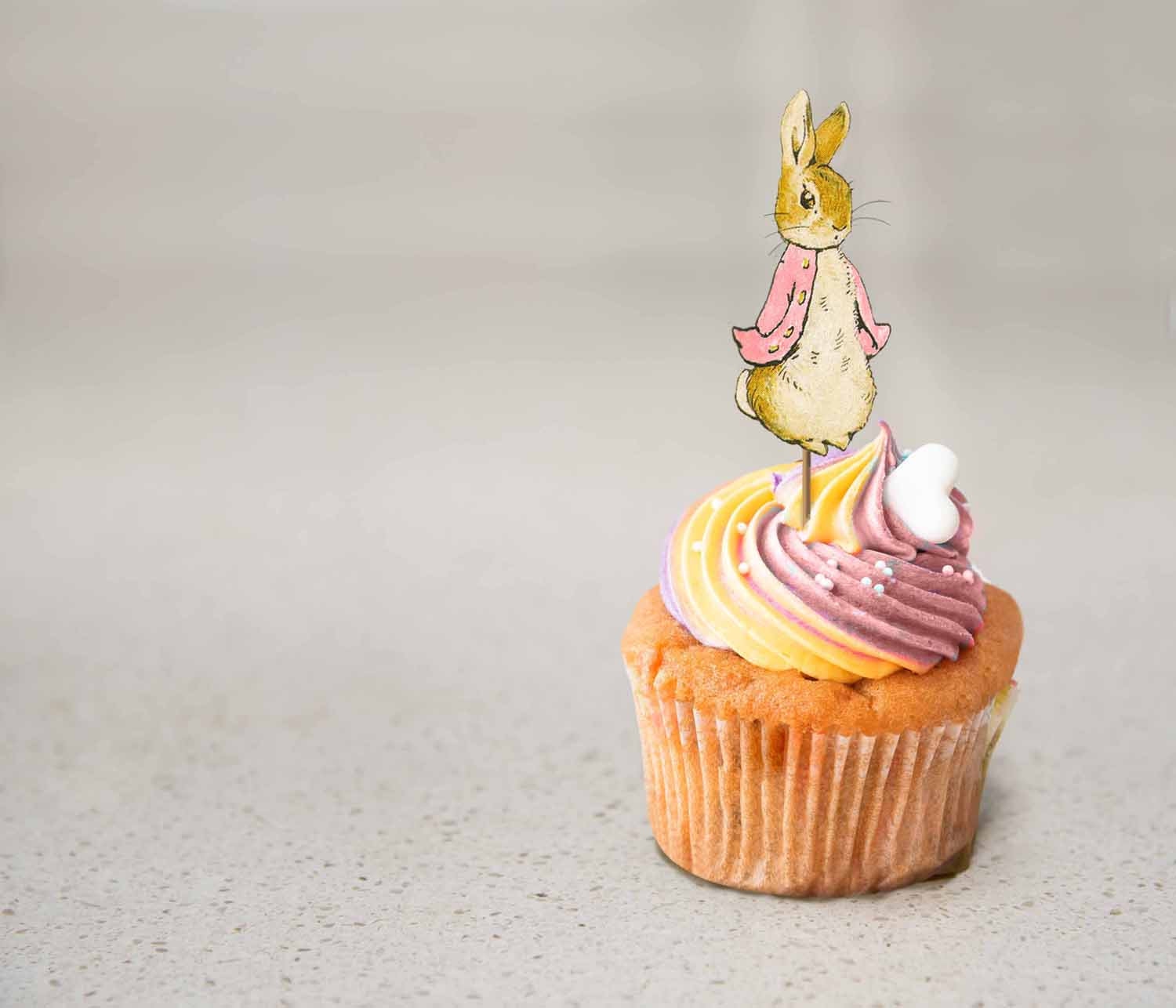 Pink Peter Rabbit, Flopsy Bunny PNG & JPEG Clip Art Graphic for Baby ...