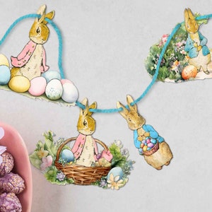 Peter Rabbit Easter Bunny Clipart PNG & JPEG Digital Printable 1 for ...