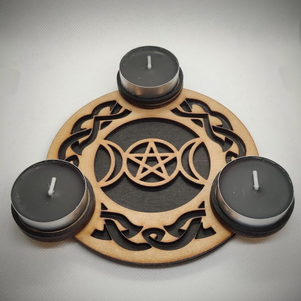 Triple Goddess Svg - Etsy