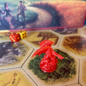 Catan Dragon Robber - Etsy