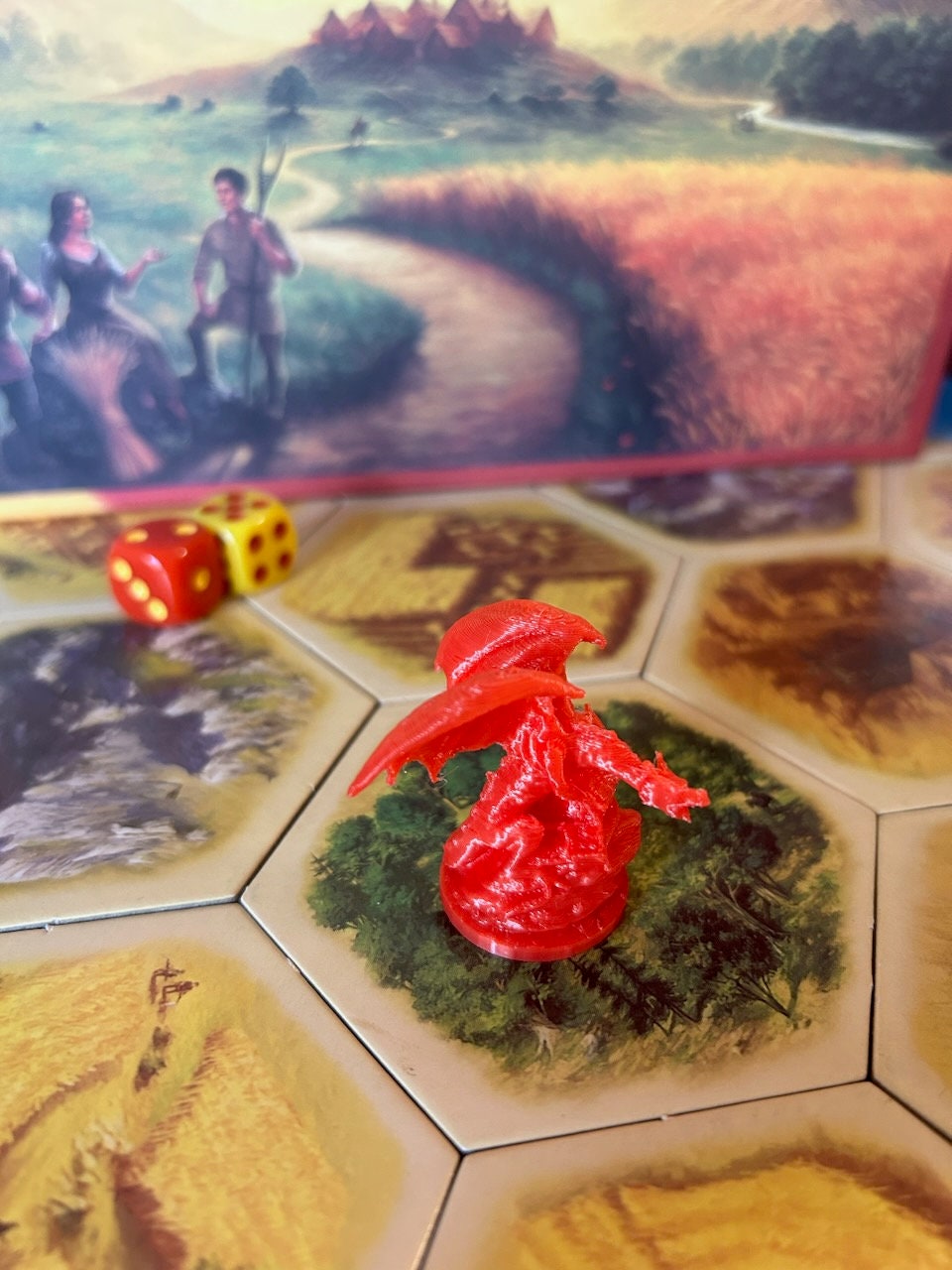 Catan Dragon Robber - Etsy
