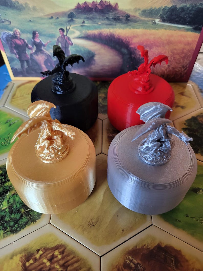 Catan Dragon Robber - Etsy