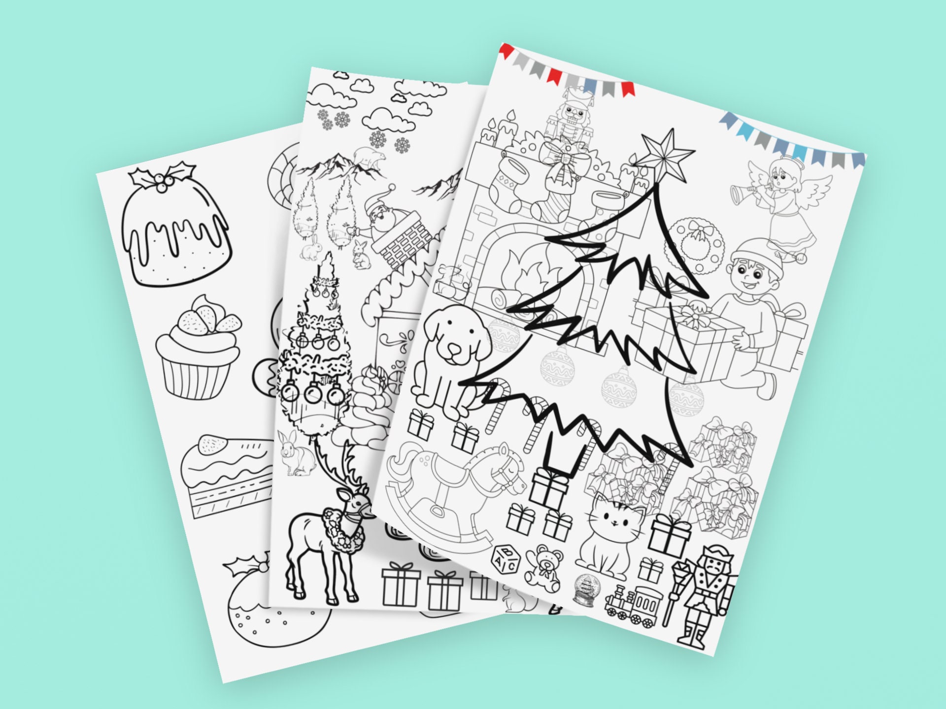 A4 Instant Download Colouring in Pages, Children's Arts and Craft ...