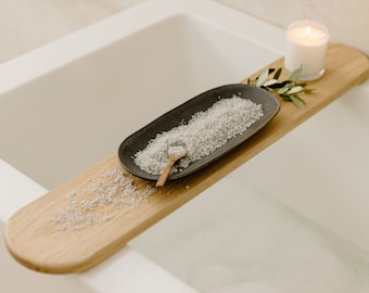 Oak Bath Caddy - Etsy