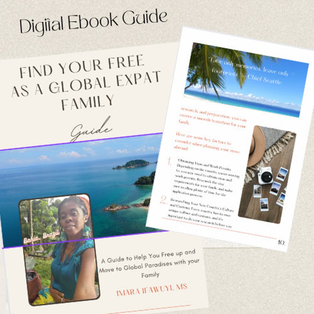 Ebook Guide Find Your Free as a Global Expat Family - Etsy