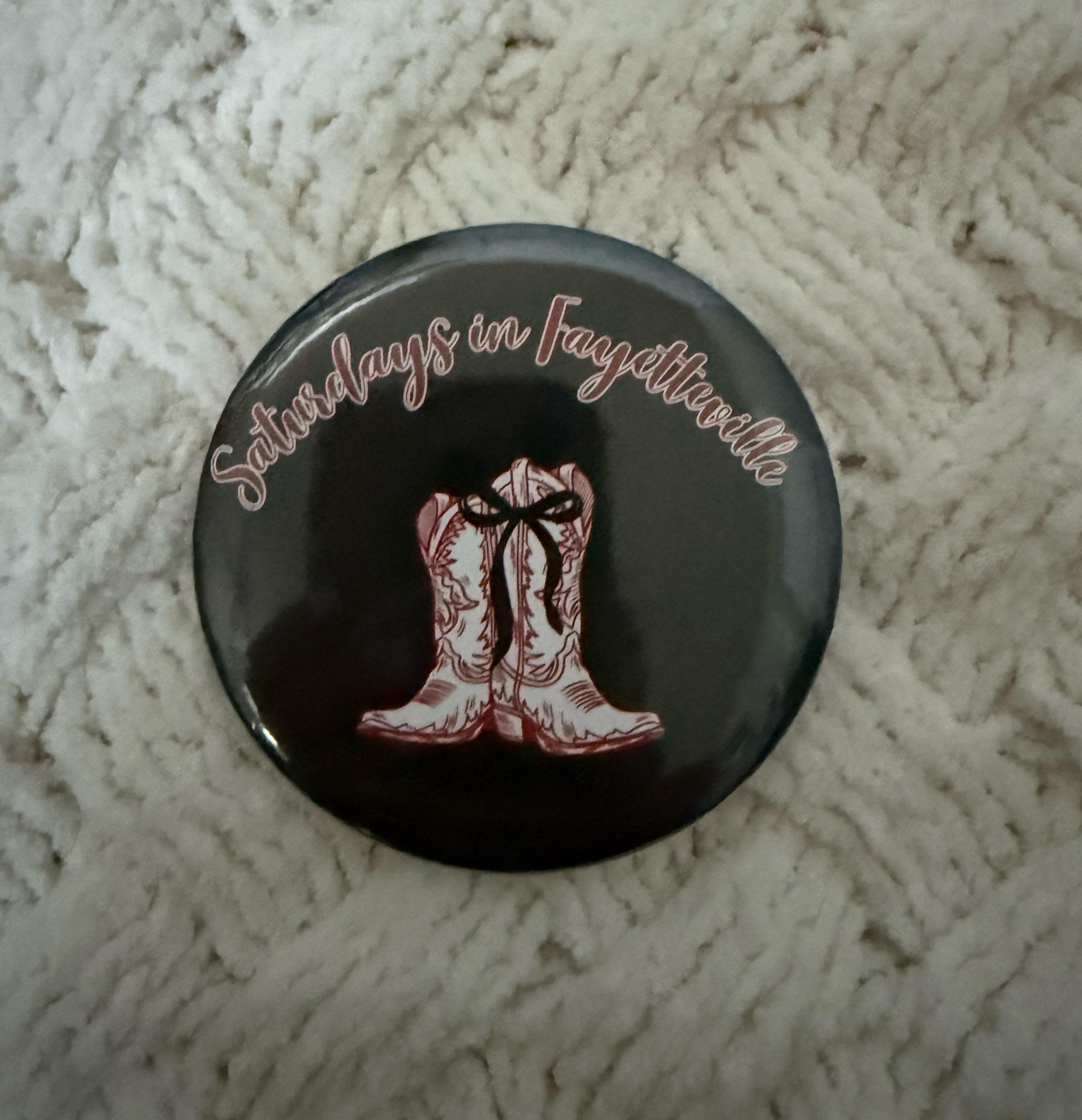 University of Arkansas Game Day Tailgate Buttons | 3 Inch - Etsy