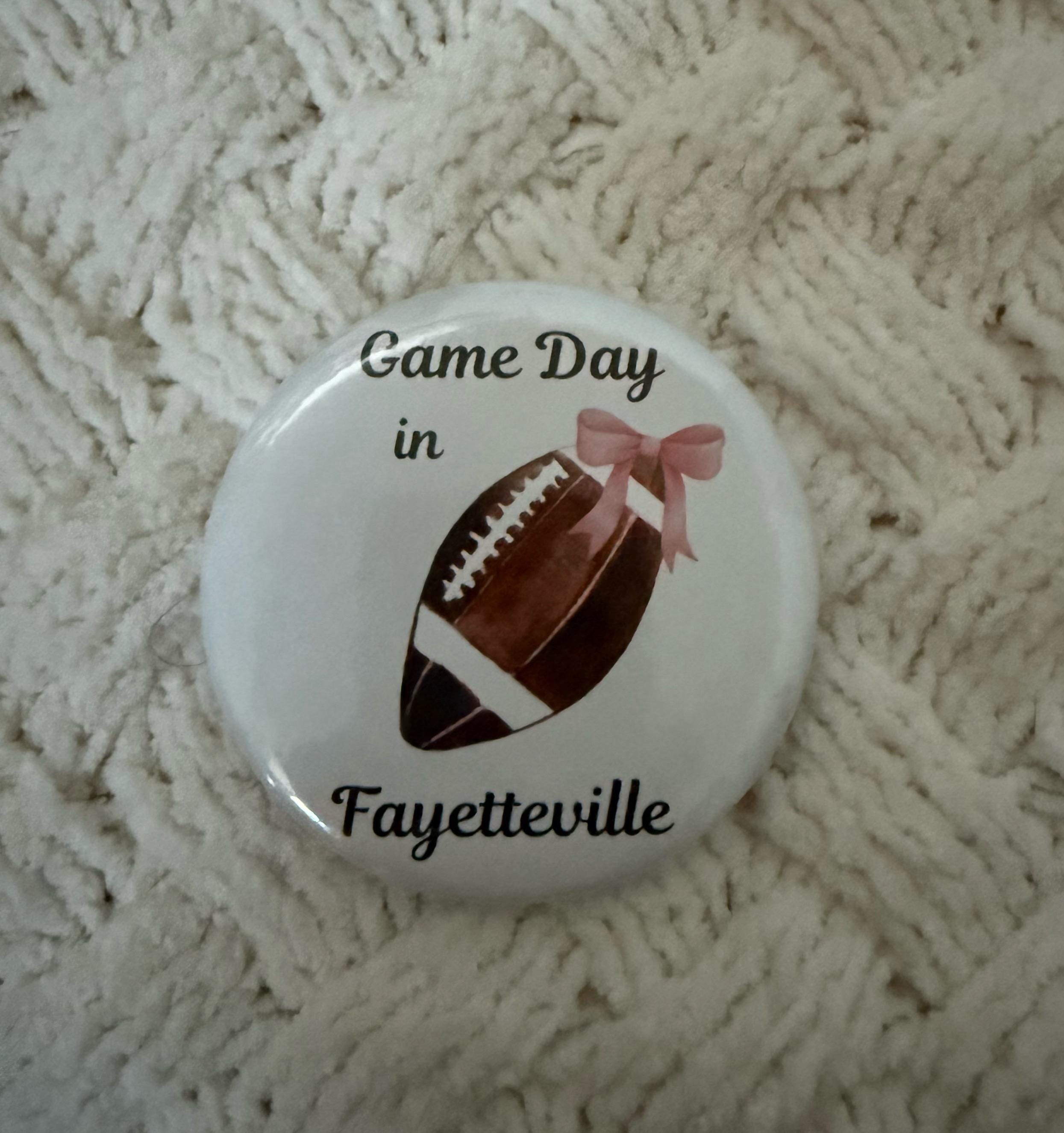University of Arkansas Game Day Tailgate Buttons | 3 Inch - Etsy
