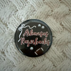 University of Arkansas Game Day Tailgate Buttons | 3 Inch - Etsy