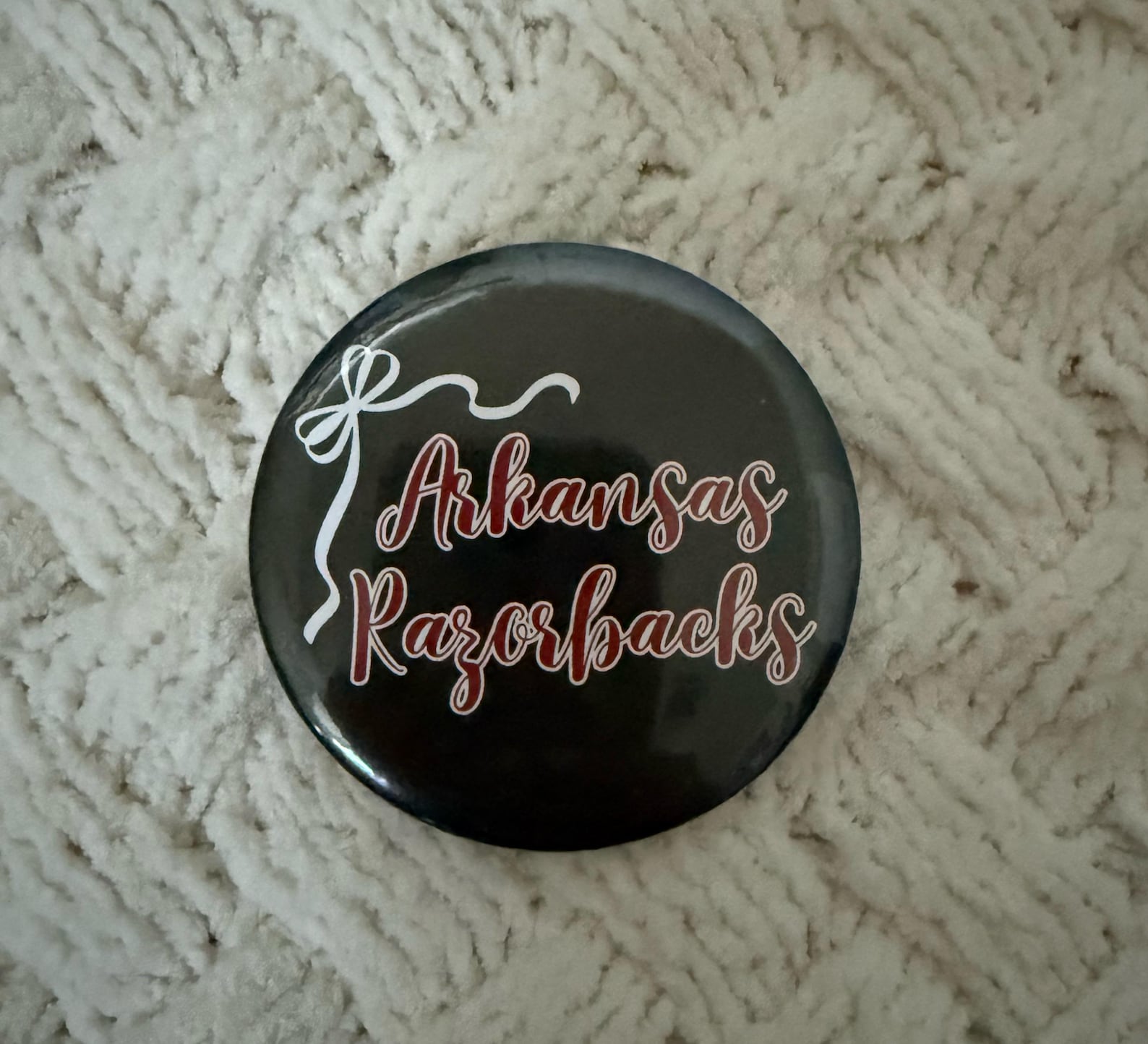 University of Arkansas Game Day Tailgate Buttons | 3 Inch - Etsy