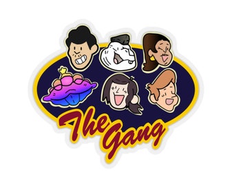 Vinyl Gang Sticker - Etsy
