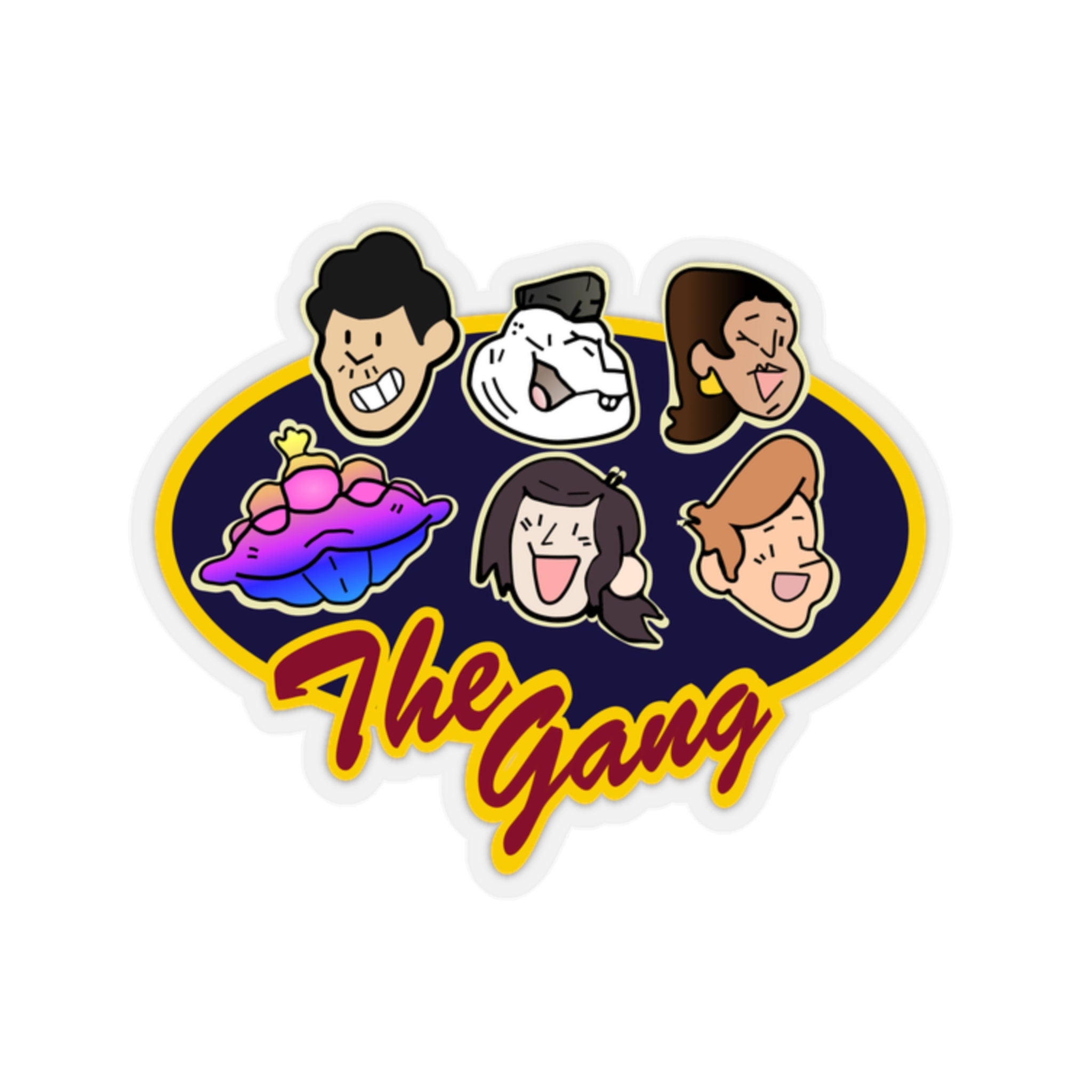 The Gang Sticker, Inside Job Sticker, Cogito Inc. the Gang Vinyl ...