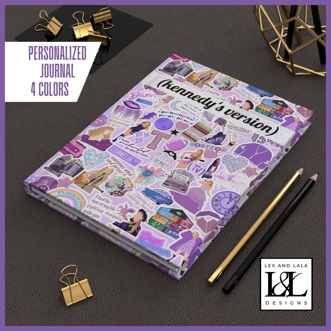Taylor Swift Notebook. Taylor Swift Journal. Taylor Swift Merch. Taylor ...