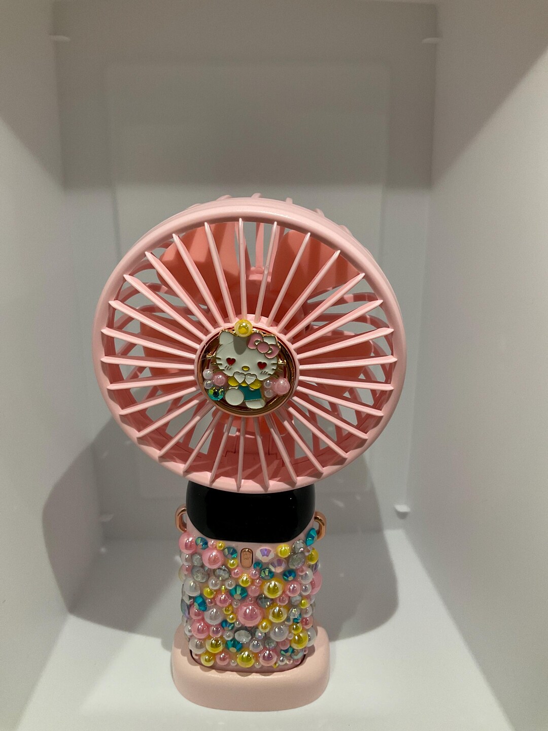 Hand Fan Bedazzled - Etsy