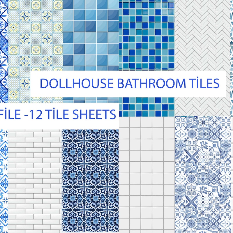 Printable Floor Tiles - Etsy