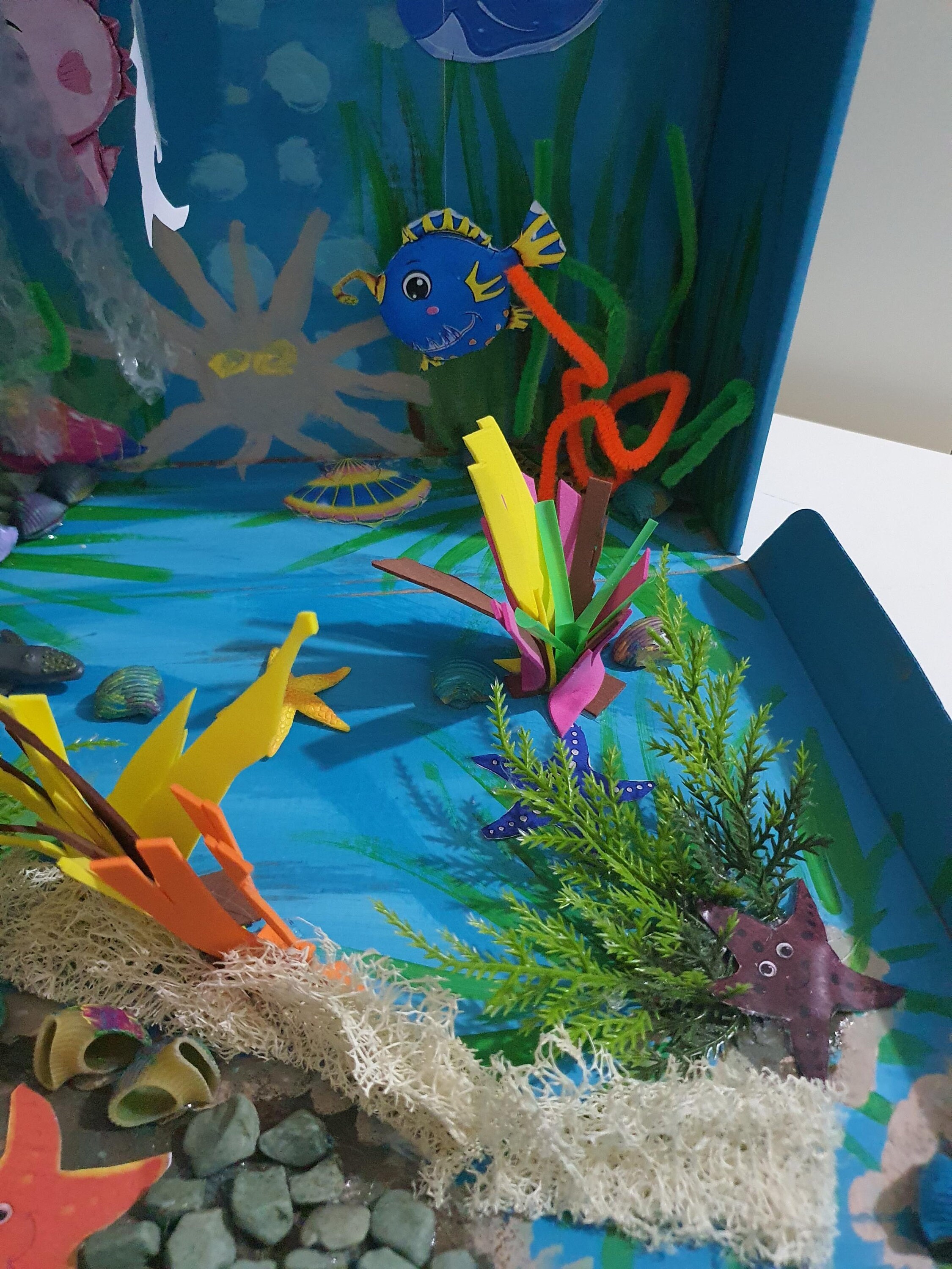 Shoebox Diorama Kit/ocean Diorama/sea Aquarium - Etsy