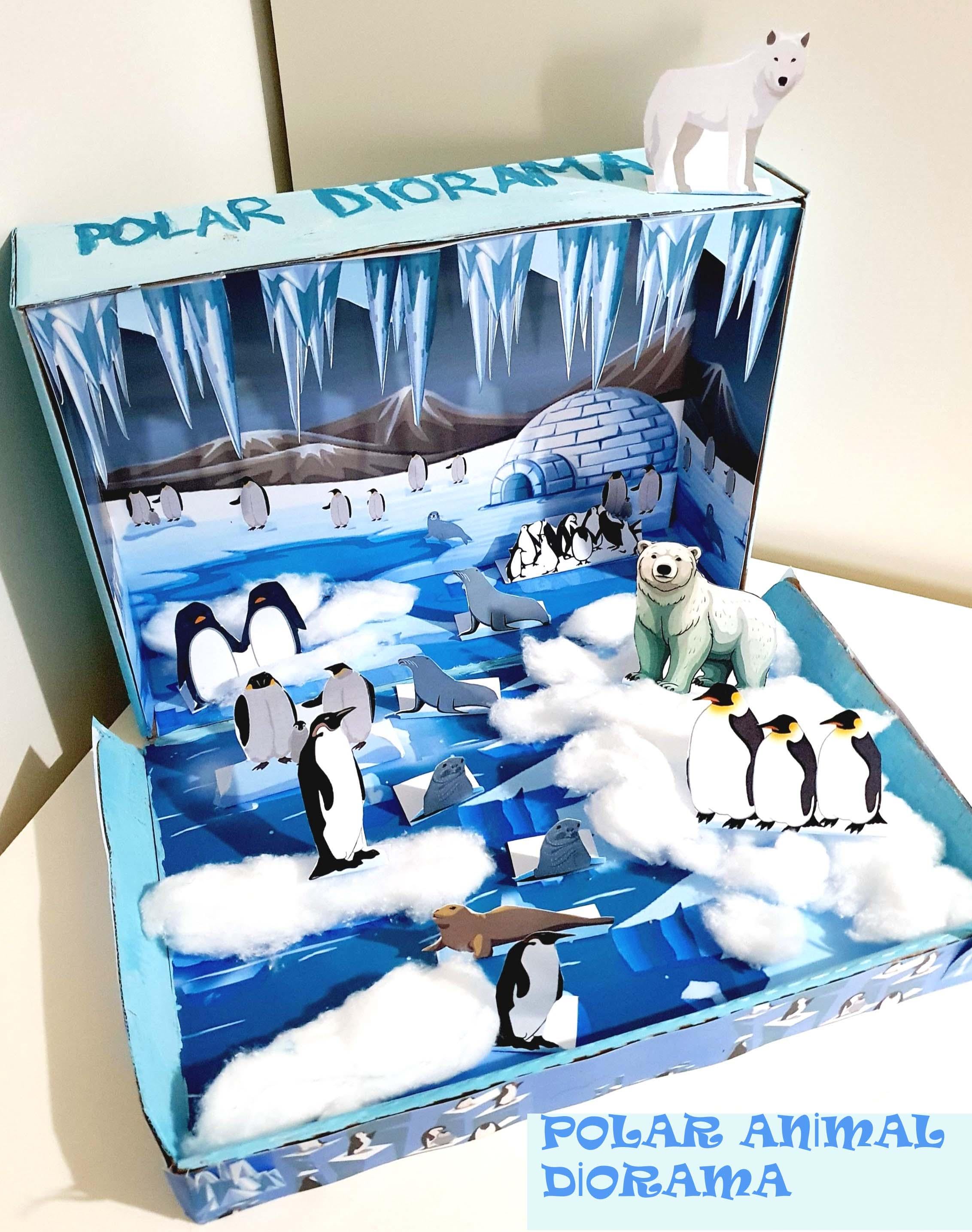 Polar Bear Habitat Diorama