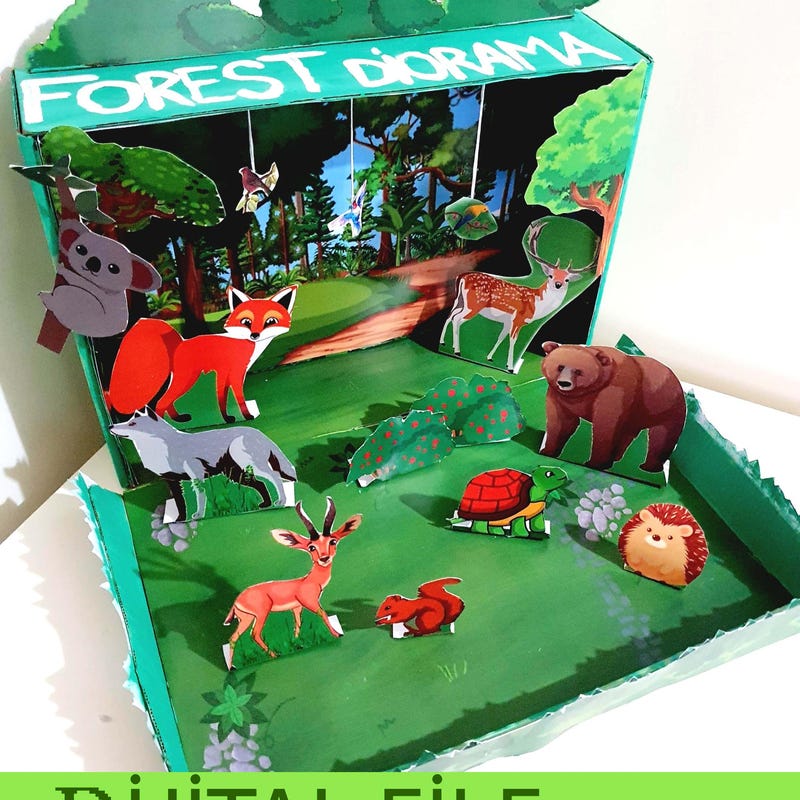 Cartoon Dioramas - Etsy UK