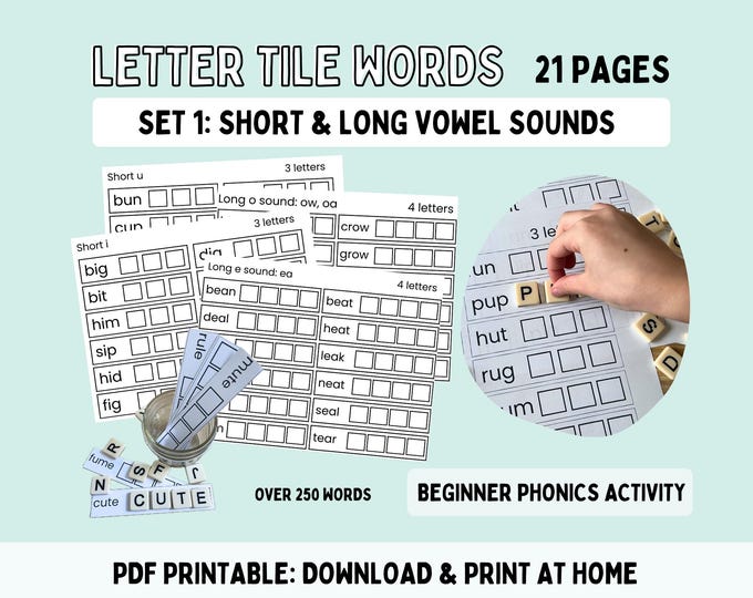 Montessori Early Writing, Letter Sounds, and Spelling - Learning ...