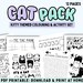 100 Days of School Celebratory Colouring Pages, 4 Easy Pages for Your ...
