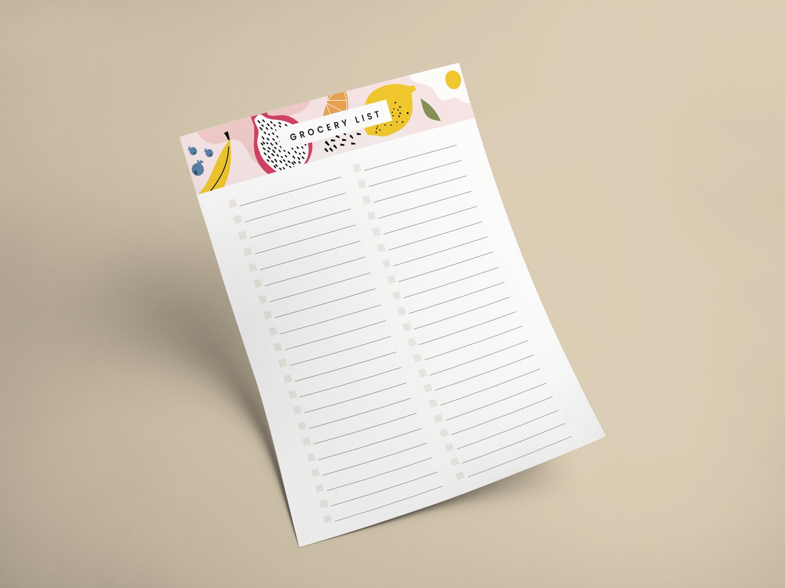 Simple, Trendy, Weekly Meal Prep Calendar Editable Printable Digital ...